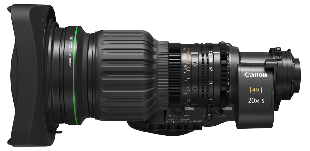 Canon launches CJ20ex5B 4K UHD portable broadcast lens