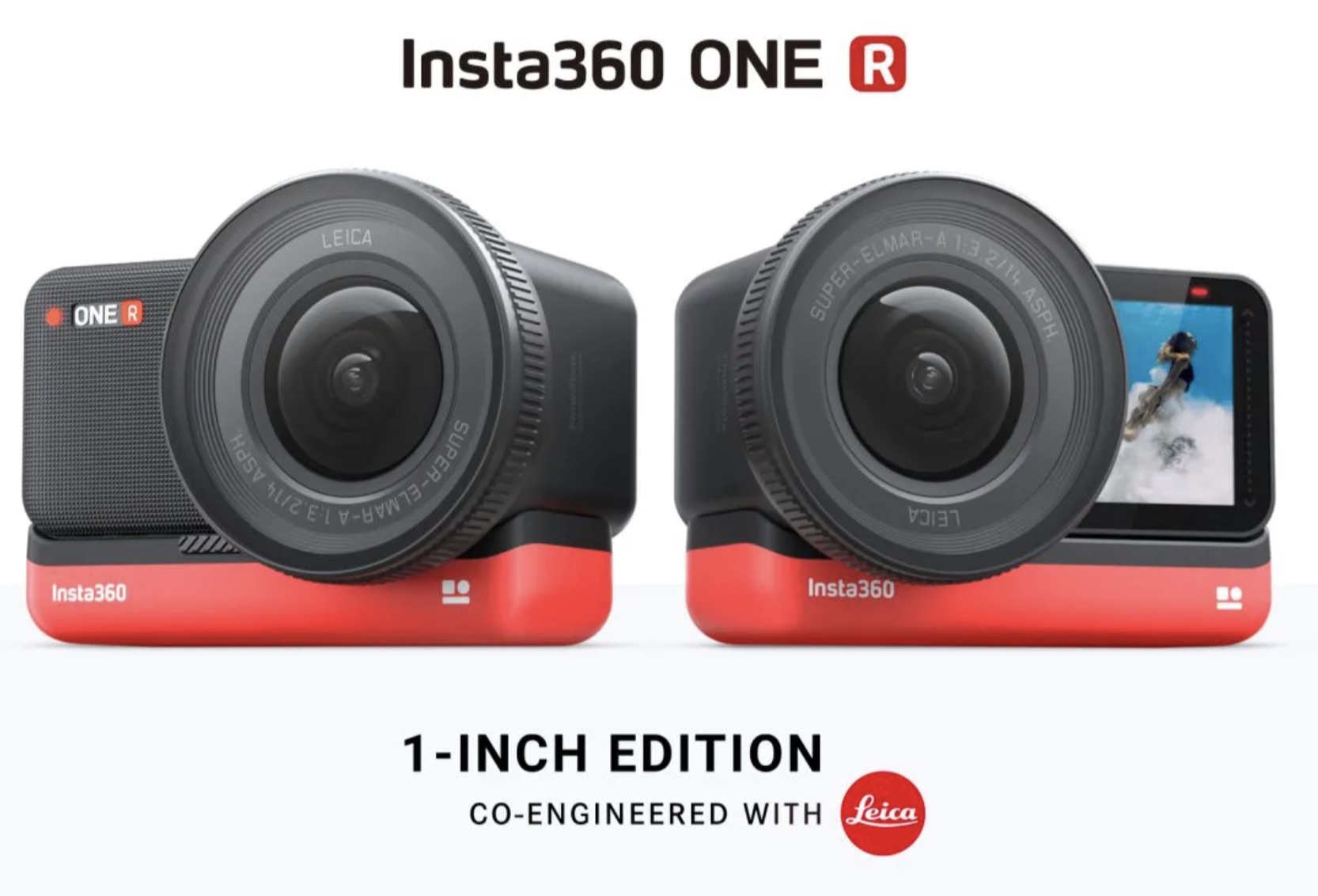 Insta360 ONE R: Adaptive Action Camera Co-Engineered with Leica